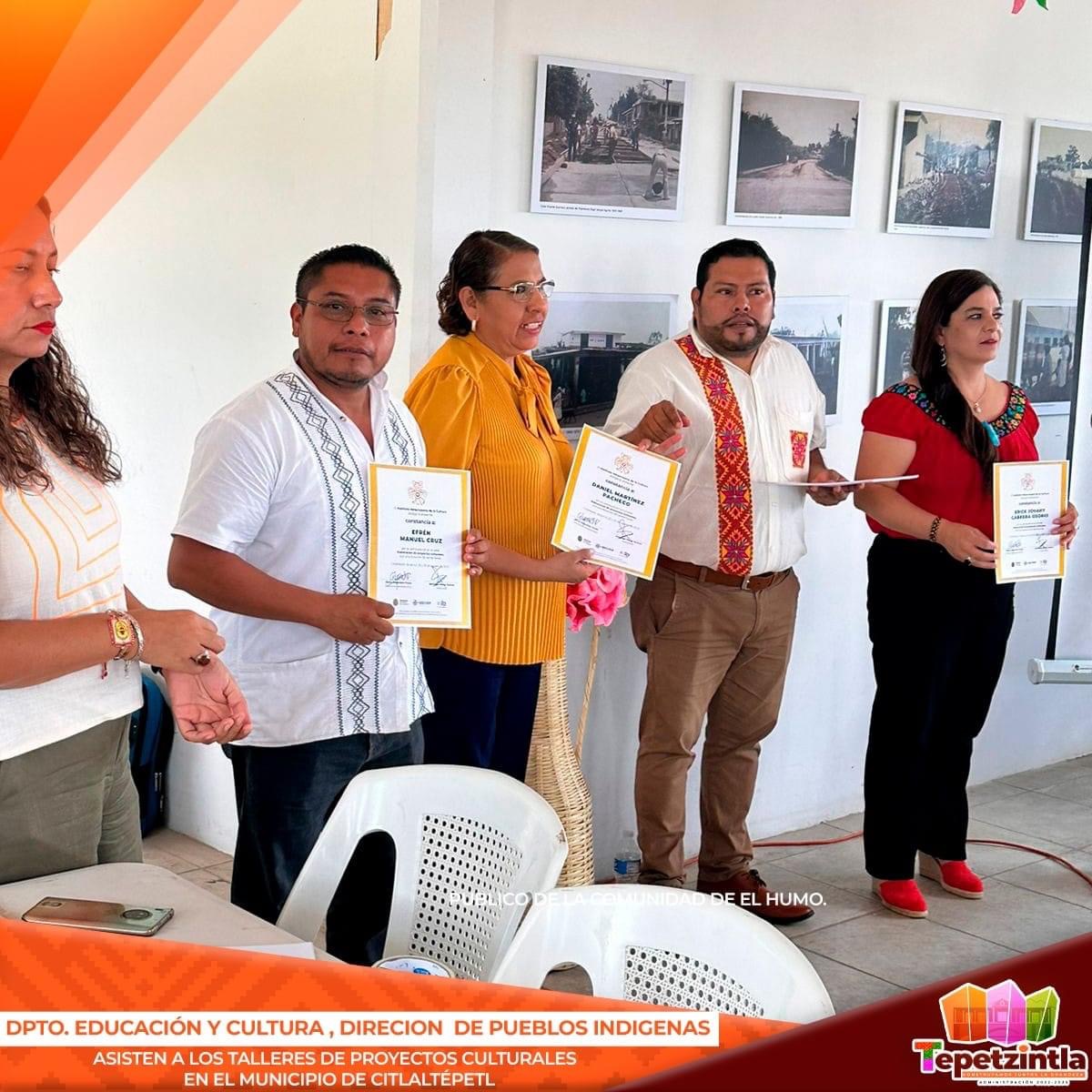 Tepetzintla: talleres de proyectos culturales en el municipio de ...